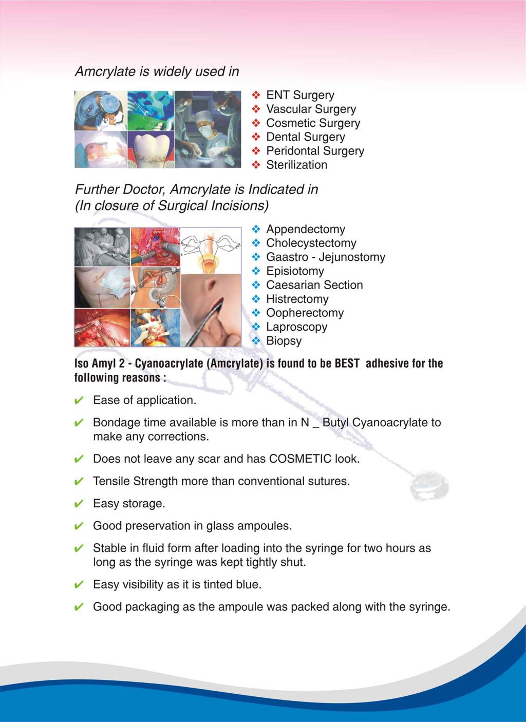 AMCRYLATE (A BIO ADHESIVE) – Concord Drugs Limited